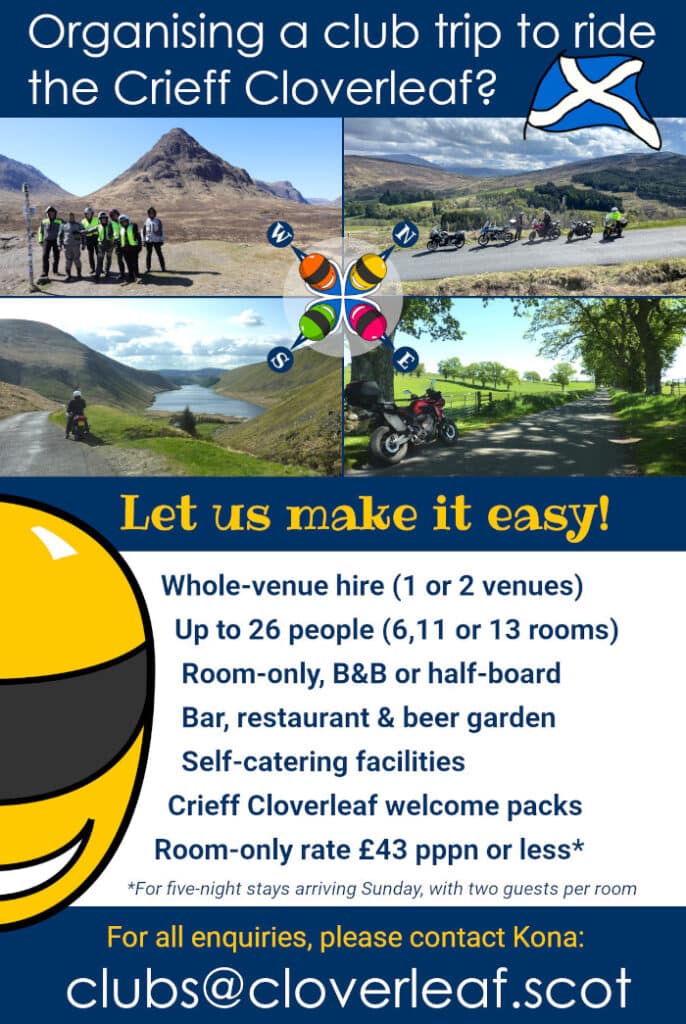 Support for Clubs and Groups - Crieff Cloverleaf